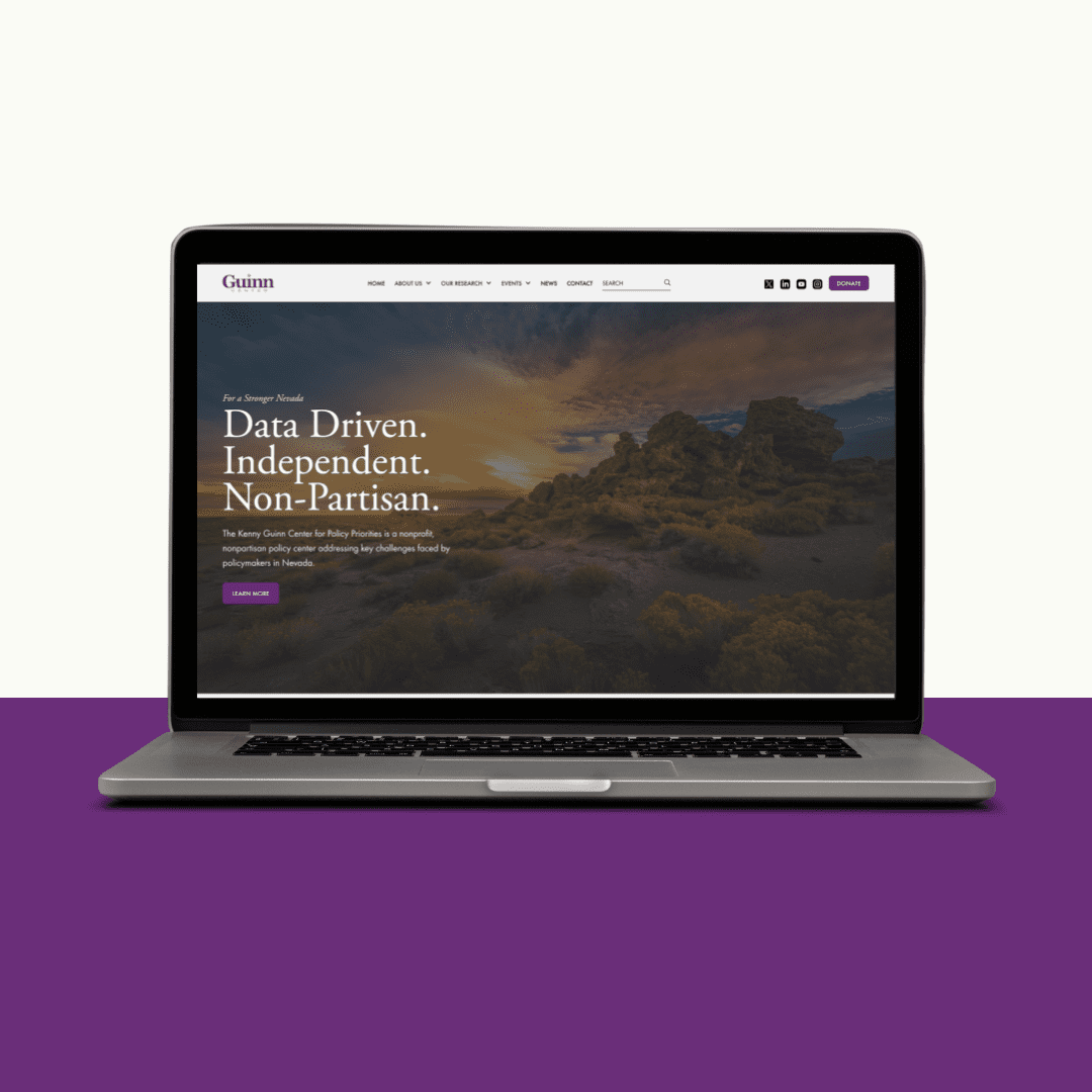 Guinn Center Website Redesign - Ace Studios
